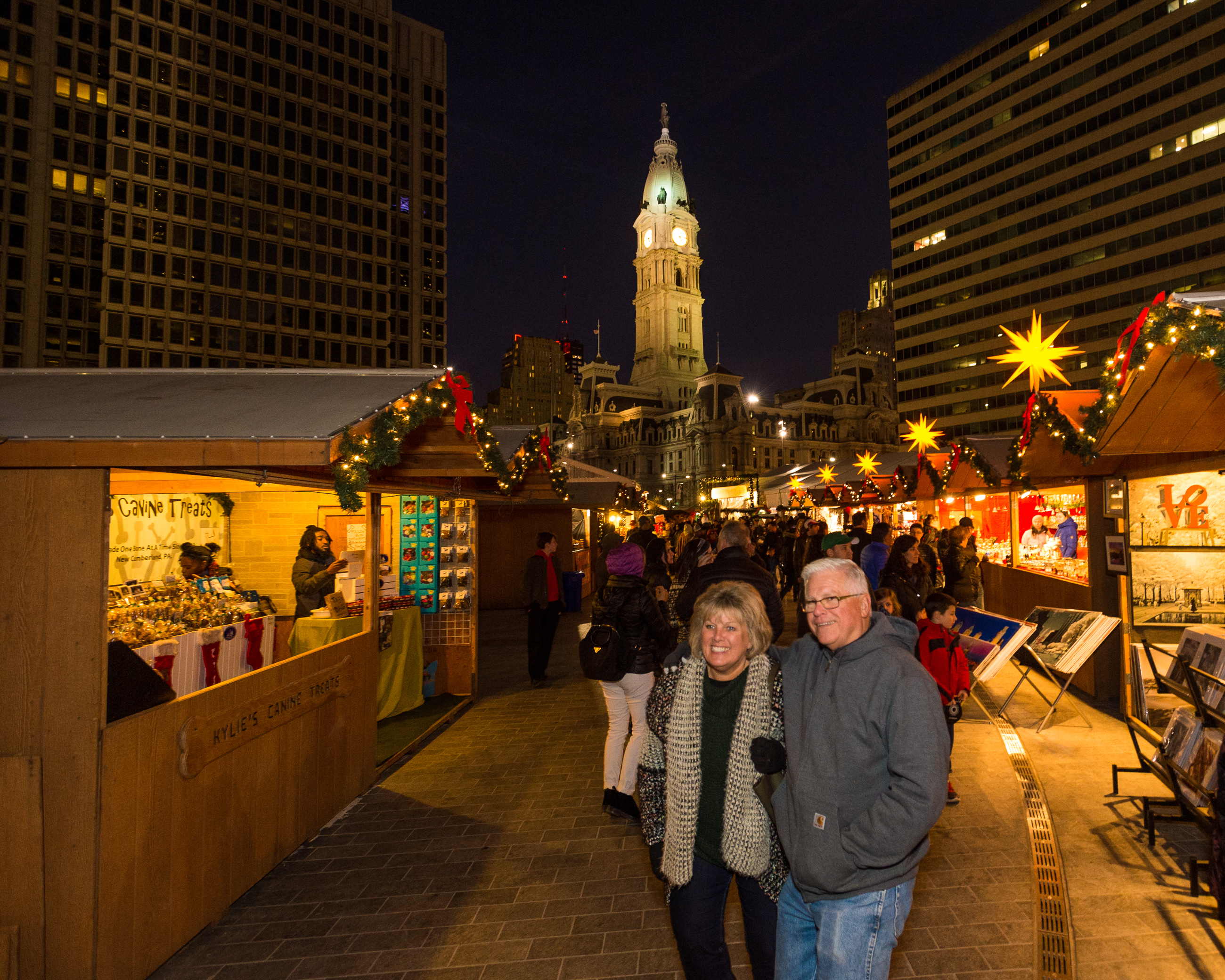Christmas Village in Philadelphia/ Love Park - Press Site